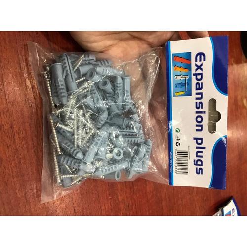 Jual FISher SET/ Angkur Baut Set Tembok sekrup Dinding Tembok Angkur Nylon Wall anchor - S6 ...