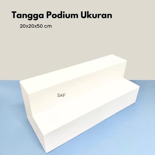 Jual Tangga Podium Kayu 20x20x50 cm SAF - display balok bertingkat ...