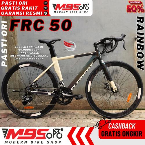Jual [GARANSI RESMI] ELEMENT FRC 50 700C SEPEDA ROADBIKE DEWASA BALAP ...