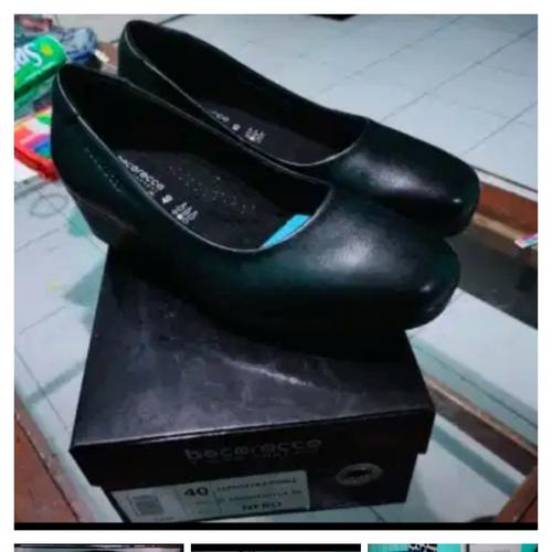 Jual sepatu bocorocco hitam pillow concept exclusive for bhayangkari ...