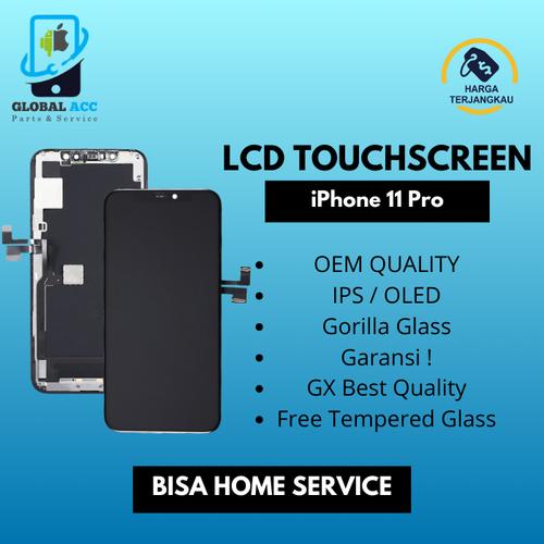 Jual LCD + Touchscreen + Frame iPhone 11 Pro Original 100% Bergaransi ...