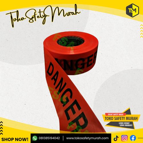 Jual Safety Line "DANGER" Pembatas Jalan / Police Line ukuran 3" x 300m ...