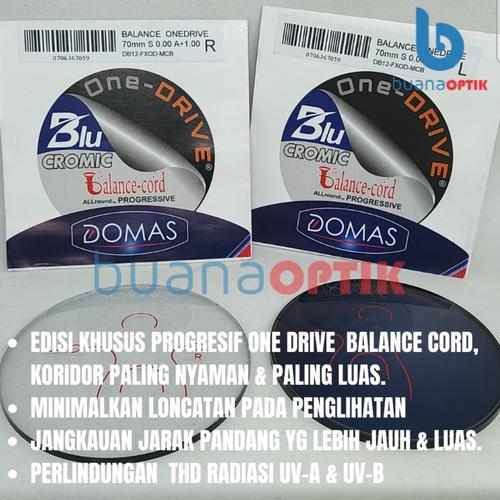 Jual PAKET PROGRESIF ONE DRIVE DOMAS BALANCE CORD BLUCROMIC ANTI SILAU ...