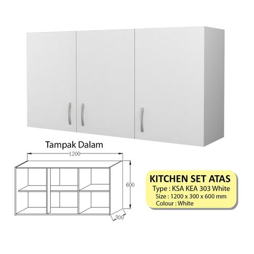 Jual KITCHEN SET ATAS MINIMALIS RAK DAPUR GANTUNG LEMARI DAPUR MEJA ...
