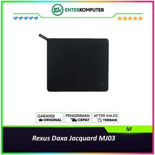 Jual Rexus Daxa Jacquard MJ03 M MousePad (350 x 300 x 4 mm) - Jakarta ...