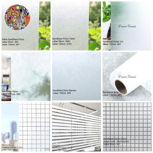 Jual Stiker Sandblast Sticker Kaca Sanblast Es Buram - POLOSPREMIUM150 ...