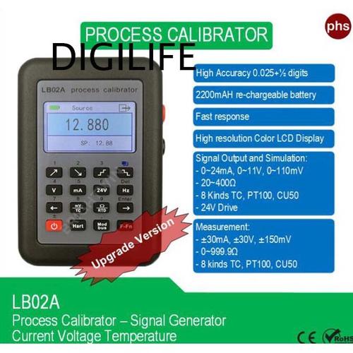 Jual LB02A Process Calibrator RTD TC mV Signal Generator Source ...