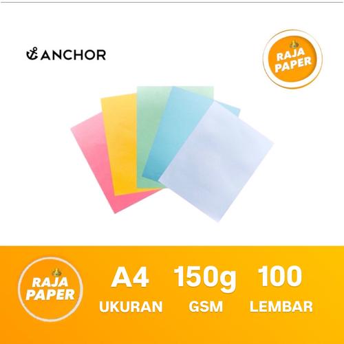 Jual Kertas Brief Card Ukuran A4 100 Lembar 150 Gsm Gr Gram By Pindo ...