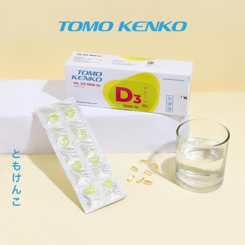 Jual Tomo Kenko Vitamin D3 1000 IU BPOM Resmi - Box - Jakarta Barat ...