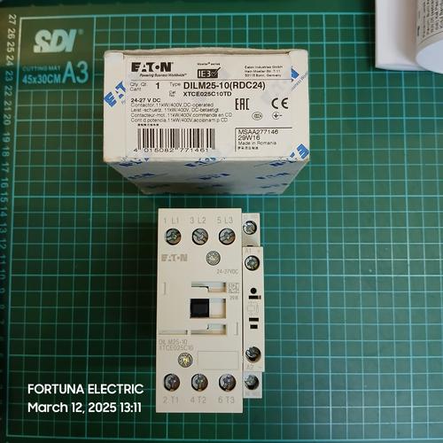 Jual Eaton Moeller Contactor DILM25-10 RDC24 24-27VDC 11kW/400V ...