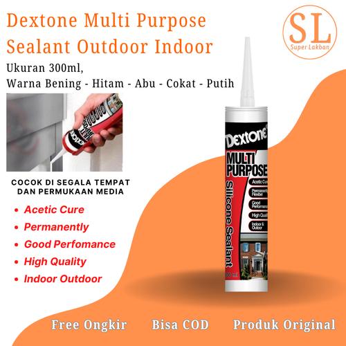 Jual Lem Sealant Dextone Multi Purpose Silicone Sealent Bisa Indoor ...