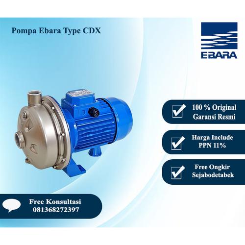 Jual Pompa Ebara CDX 200/20 - Jakarta Pusat - Pompa Ebara Official ...