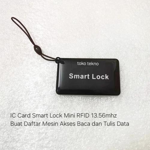 Jual Kartu RFID 13.56Mhz IC Card 13,56Mhz Mini-02 / Smart Card Mini ...