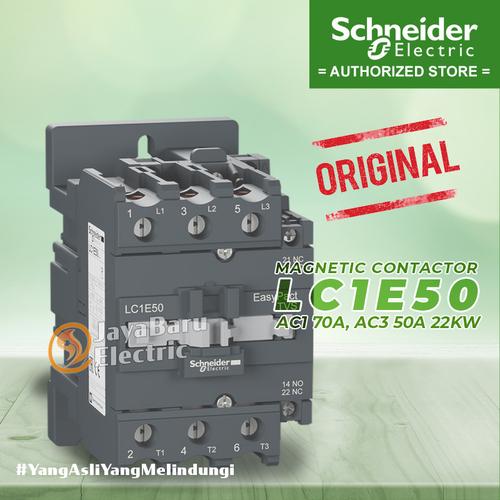 Jual Kontaktor / Contactor Schneider LC1E50 LC1E50M7 - 48V (E7) - Jakarta Barat - Sinar Jaya ...