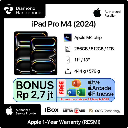 Promo Apple iPad Pro M4 2024 11" 13" WIFI 256GB 512GB 1TB 2TB 11 inch 13 inch iPad Pro 7 - Space ...
