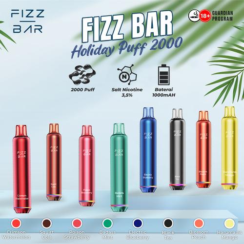 Jual FIZZ BAR Disposable Vape 2000 Puffs / Vape Sekali Pakai Nic 3.5% ...