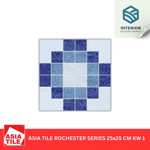 Jual Keramik Lantai Asia Tile Rochester Series 25x25 cm Kw 1 - Blue ...