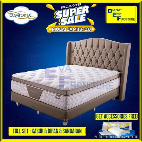 Jual Comforta Comfort Dream Full Set ( Kasur + Divan + Sandaran ...