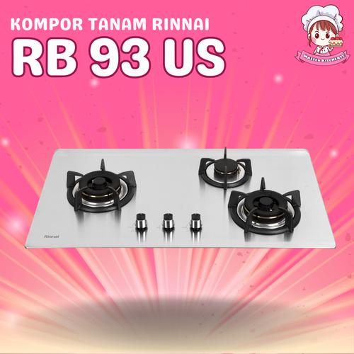 Jual Kompor Rinnai RB 93 US / Kompor rinnai RB 93US Stainless - Jakarta ...