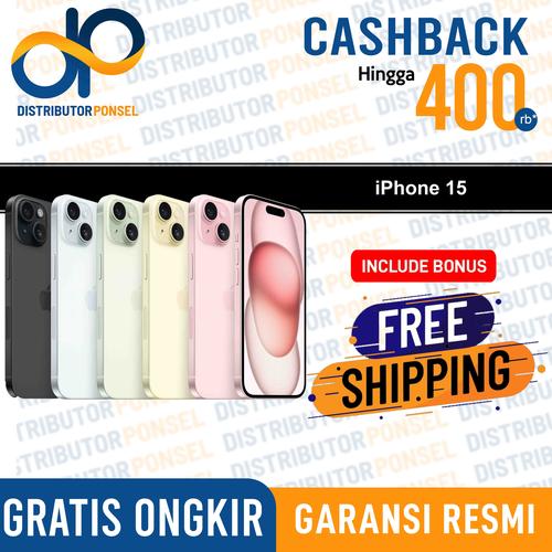 Promo Apple iPhone 15 128GB 256GB 512GB - iP 15 Garansi Resmi - FS ...