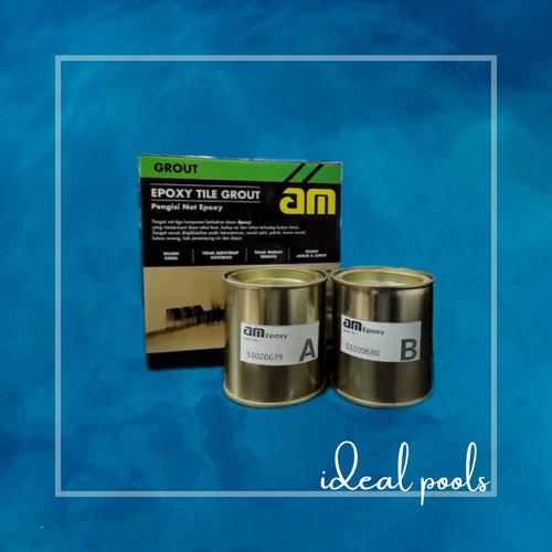 Jual AM 55 Warna Black Epoxy Nat Keramik Dan Kolam Renang Kemasan 1kg ...