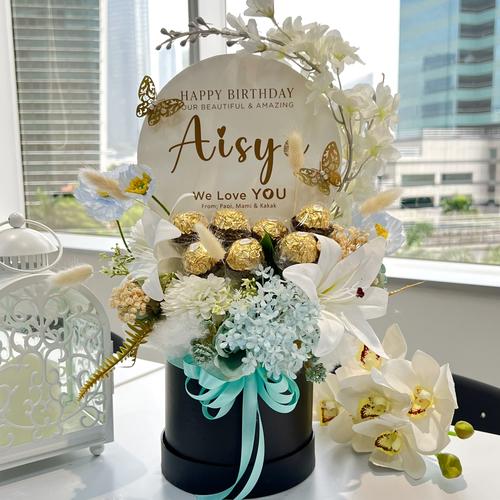 Jual Papan Bunga Akrilik | Bloombox akrilik Flower | Papan bunga grand ...