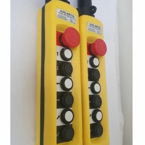 Jual Push Button / Pendant XAC-A6713 PENDANT Hoist Crane 6 Tombol plus Emergency - Single Speed ...