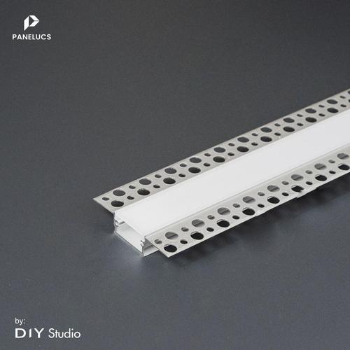Jual Panelucs cover led plafon aluminium | lis lampu led | housing led ...