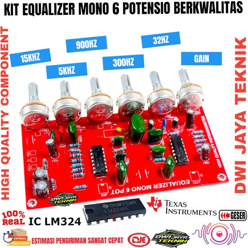 Jual Kit Equalizer 6 Potensio Komponen Berkwalitas - Kab. Jombang - DWI ...
