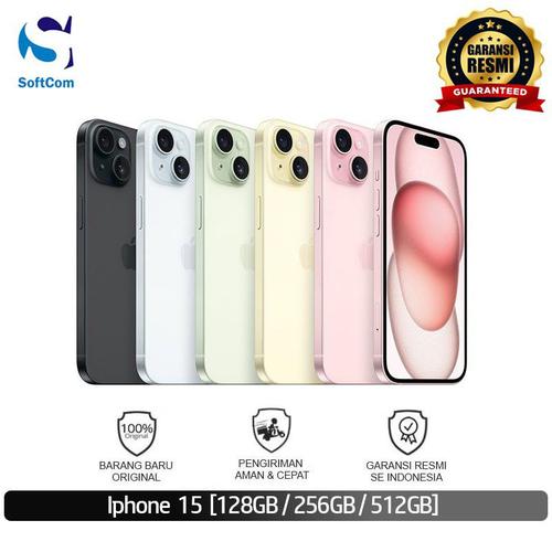 Promo iPhone 15 Chipset A16 Bionic [128GB | 256GB | 512GB] Original ...