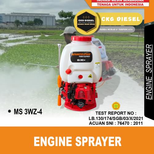 Jual Mesin Semprot Hama / Knapsack / Sprayer Mist Blower MS 3WZ-4 ...