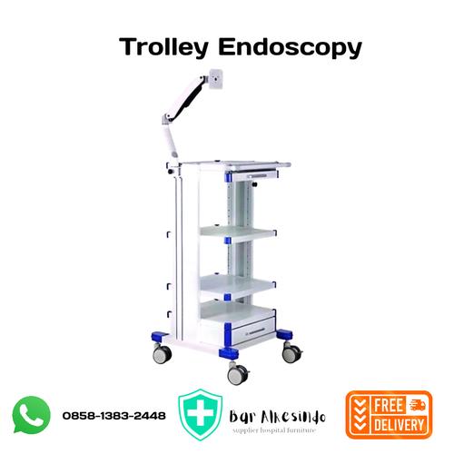 Jual Troli Endoscopy | Troli Monitor Endoscopy | Endoscopy Trolley ...