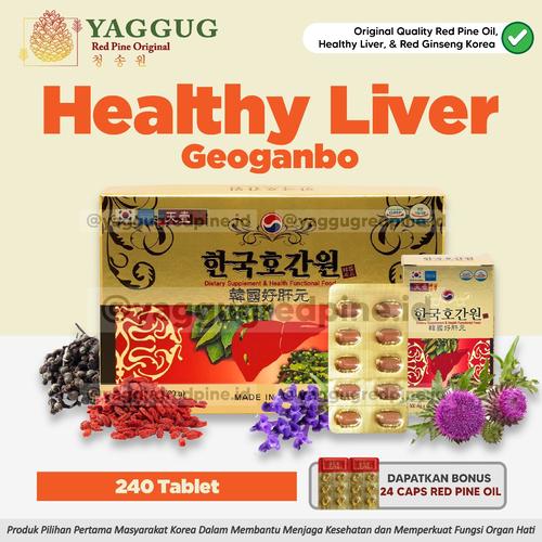 Jual Obat Liver - Healthy Liver Geoganbo Korea 240 Tabs - Jakarta Barat ...