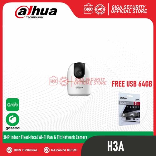 Jual CCTV DAHUA HERO H3A 3MP CAMERA INDOOR WIFI - CCTV + 64GB - Kota ...