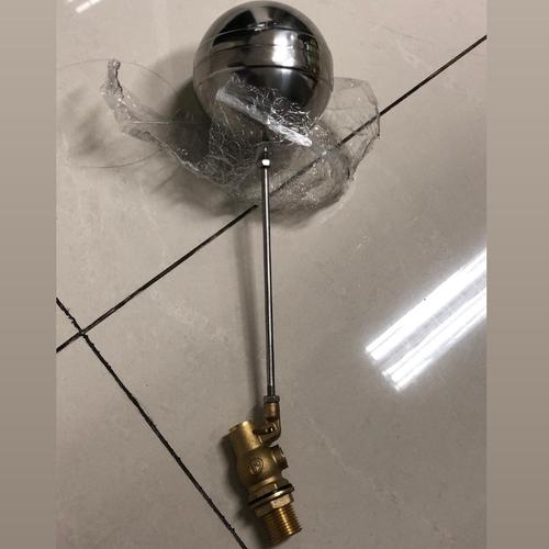 Jual Floating valve / pelampung tangki air drat 1/2" inch kuningan bola ...