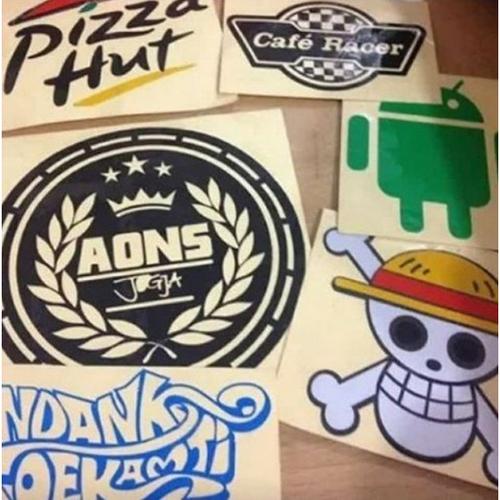Jual Cutting Sticker CUSTOM Oracal Asahi (Reflektif) DESIGN BEBAS ...