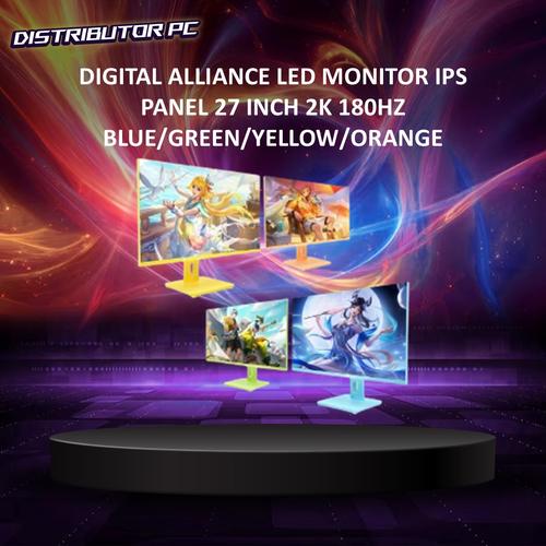 Promo DIGITAL ALLIANCE LED MONITOR IPS PANEL 27 INCH 2K 180HZ BLUE ...