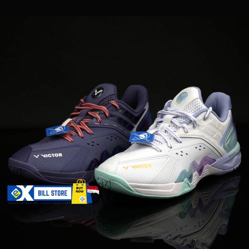 Jual [Exill] Sepatu Bulu Tangkis victor P8500NL Teknologi Nitrolite ...