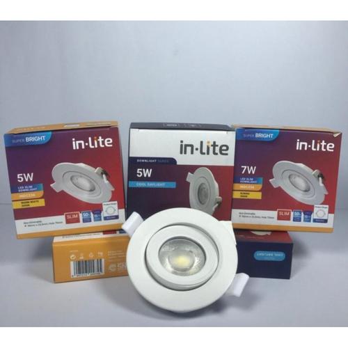 Jual In-lite Slim Downlight cob Mini Spotlight 3w 5w7w 9w INDC236. - 3w ...