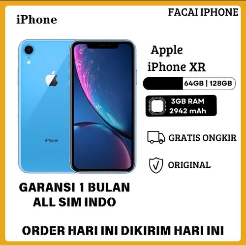 Jual iPhone XR 64GB BEKAS ORIGINAL 100% | MULUS NORMAL FULLSET - Kuning ...
