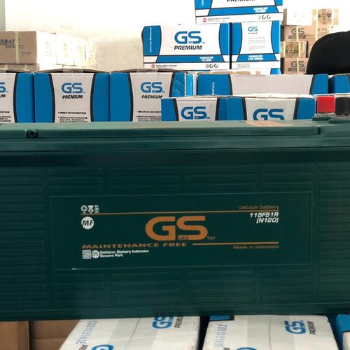 Jual Accu/ aki kering n120 12v 120ah gs mf generator genset doozer - Kota Tangerang ...