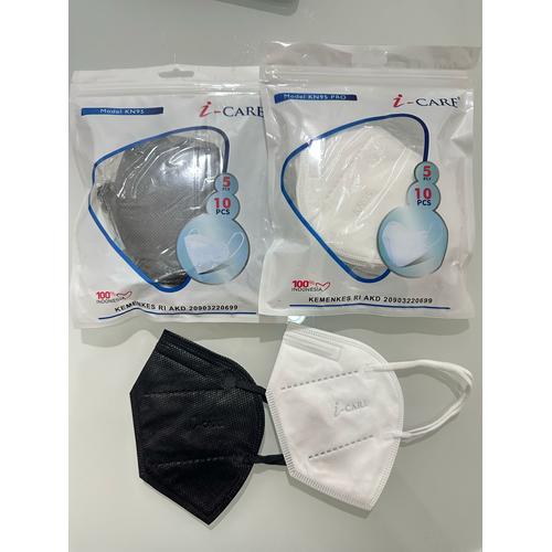 Promo MASKER KN95 ICARE 5PLY DISPOSABLE MASK I-CARE KN95 5 PLY EARLOOP ...