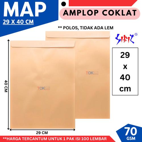Jual Amplop Coklat MAP isi 100lbr - ZIBIZ - MAP - Jakarta Barat - TOKO ...