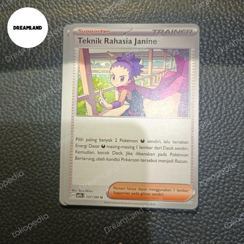 Jual Teknik Rahasia Janine Kartu Pokemon Tcg Indonesia - Kota Surabaya ...