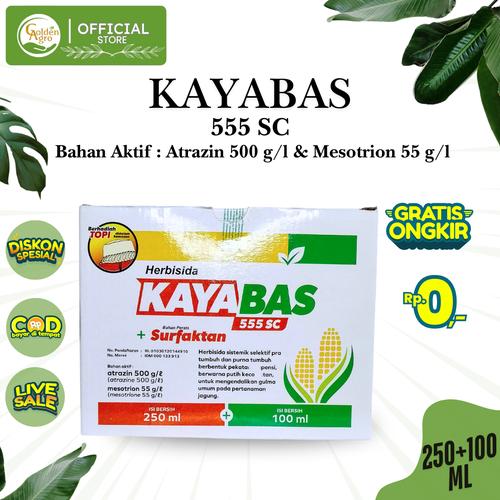 Jual HERBISIDA KAYABAS + SURFAKTAN 555 SC 250ML + 100ML - Kota ...