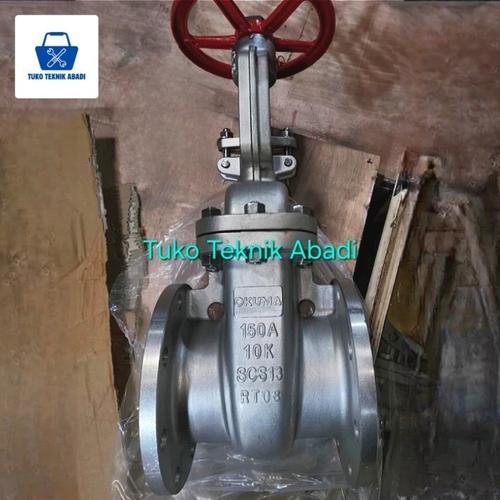 Jual Gate Valve Stainless 304 JIS 10K 3" Inch / Gate Valve SS304 DN80 ...