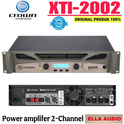 Jual Ampli Crown XTi 2002 Power Amplifier Crown xti-2002 - Jakarta Pusat - ELLA AUDIO | Tokopedia