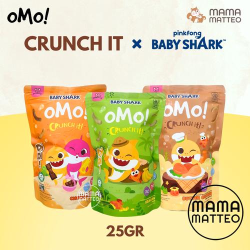 Promo OMO! Crunch It! Baby Shark / Cemilan Snack Puffs Sehat Bayi Anak ...