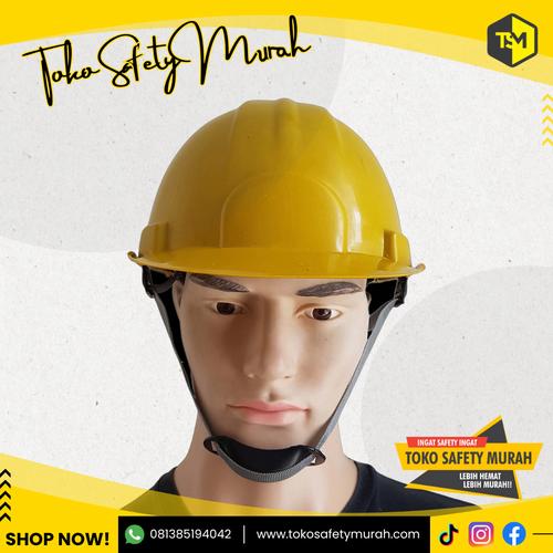 Jual Helm Safety Topi Proyek MURAH KOMPLIT 1 set Ultra + Inner + Tali ...