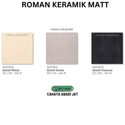 Jual ROMAN KERAMIK Graniti Smoke 30x30 G337403 - Jakarta Pusat - CAHAYA ...
